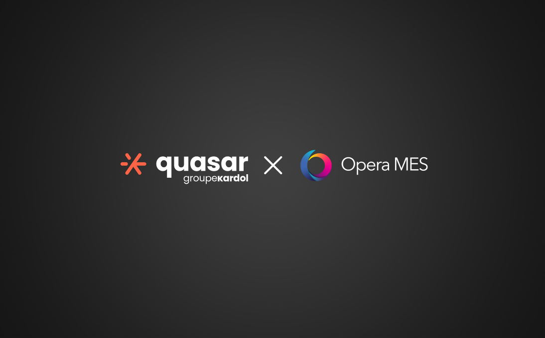 QUASAR Solutions devient intégrateur du MES OPERA - QUASAR